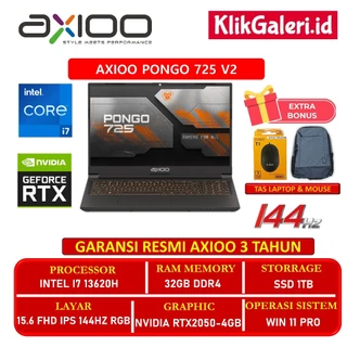 Jual Axioo Pongo 725 Terlengkap & Harga Terbaru Februari 2026 | Shopee ...
