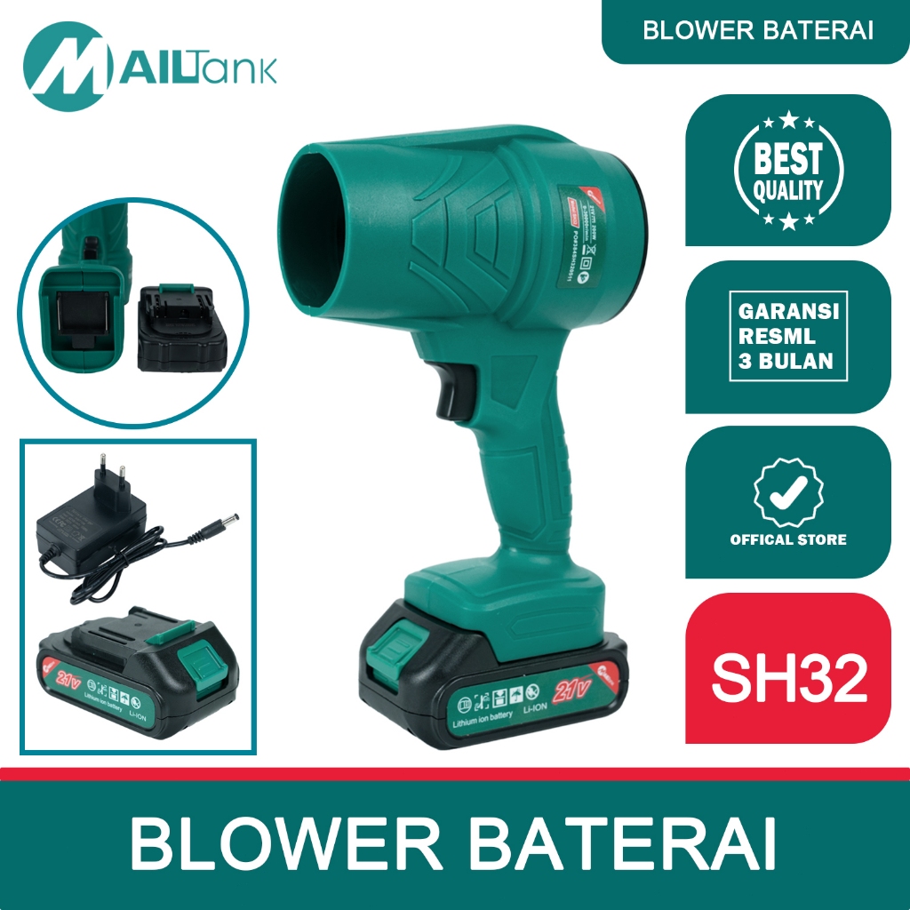 Jual MAILTANK Turbo Jet Fan SH32 21V - Blower Jet Turbo Cordless Super ...