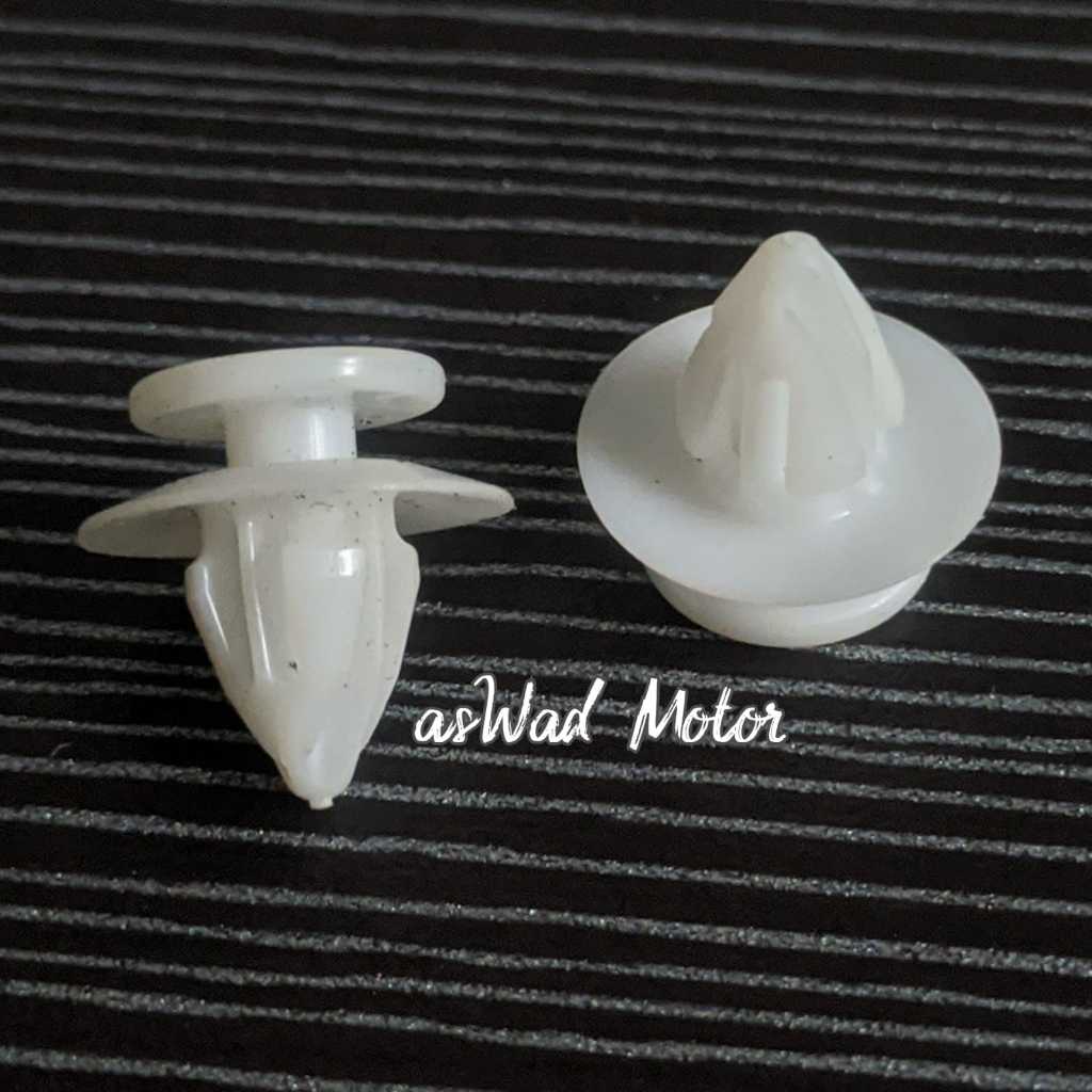 Jual 10Pcs Putih Klip Kancing Universal Door Mobil Trim Doortrim Clip ...