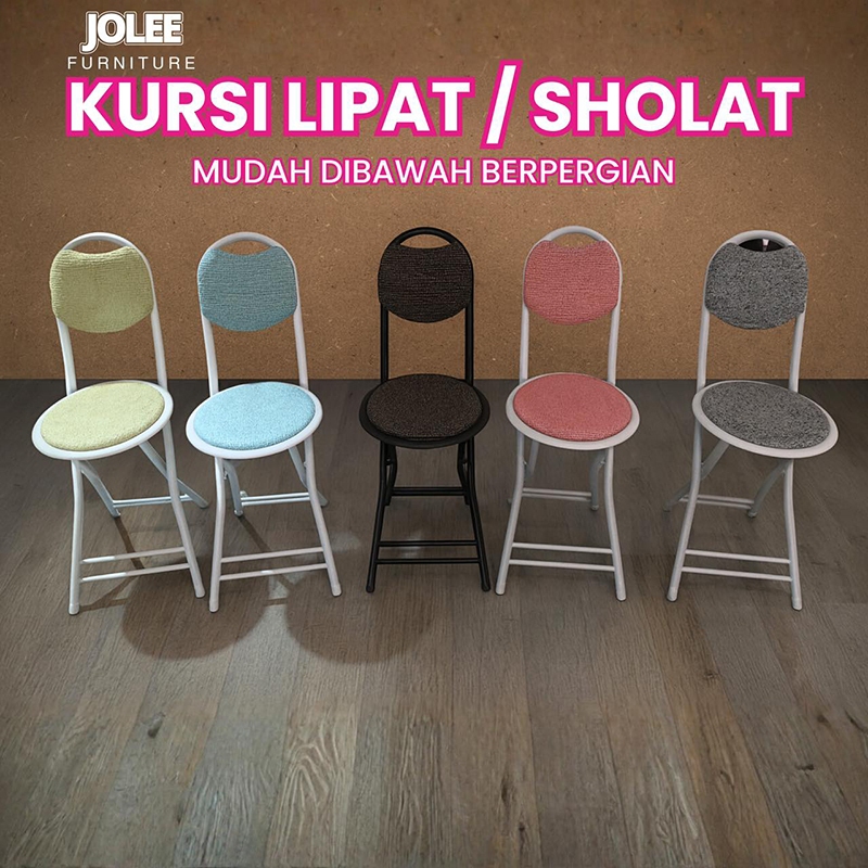 Jual Kursi lipat kain Folding Chair Minimalis Kursi Kerja Kursi Makan ...