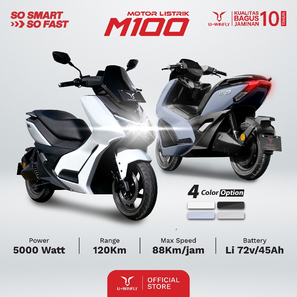 Jual U-Winfly M100 GEN 3 (Motor Listrik) | Shopee Indonesia