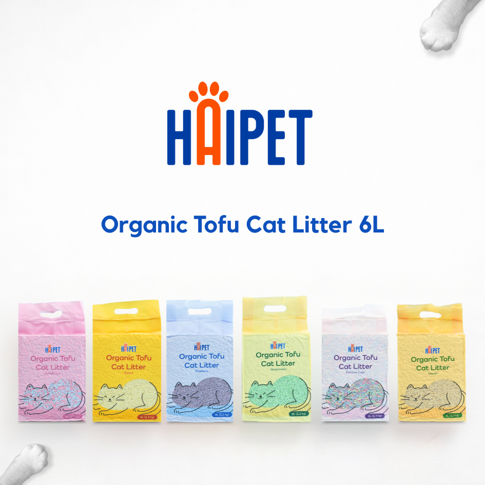 Jual Haipet - Pasir Kucing Tofu - Pasir Gumpal Soya - Tofu Clumping Cat ...