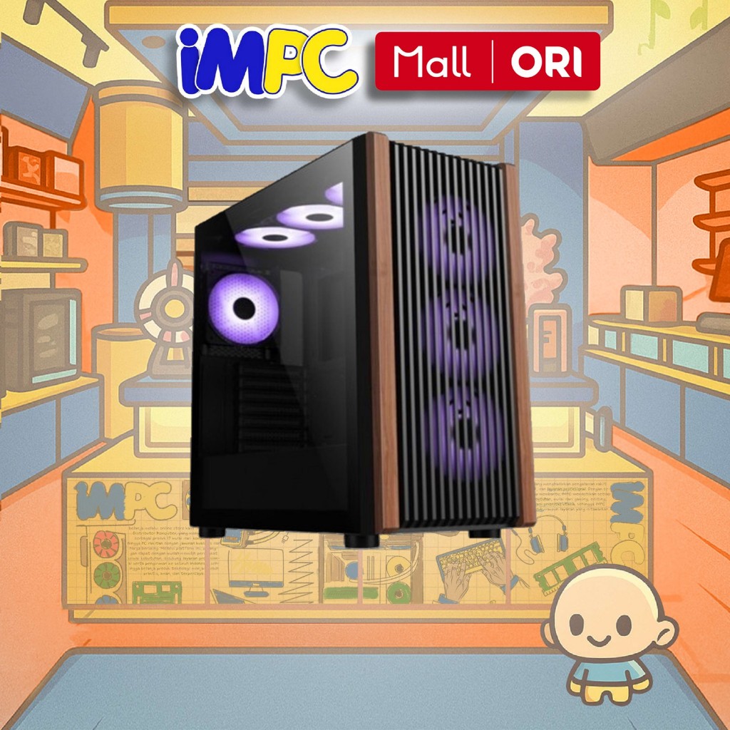 Jual Casing VENOMRX SOLAS WOOD ARGB - E-ATX. ATX, Micro ATX Case ...