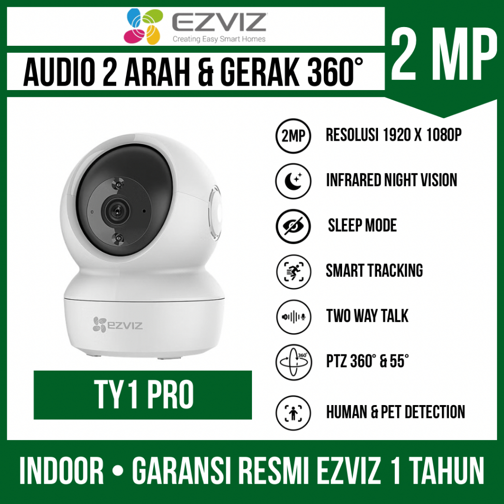 Jual Ezviz 2MP 3MP 4MP 5MP 8MP Indoor Kamera Wifi CCTV Wireless ...