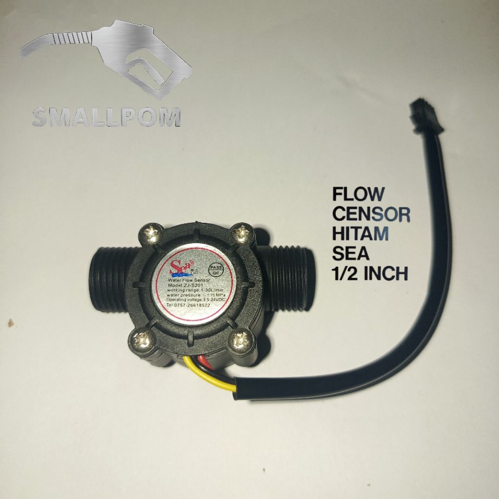 Jual Flow hitam sea ukuran 1/2 Dan Flow hitam sea 3/4 pom mini digital ...