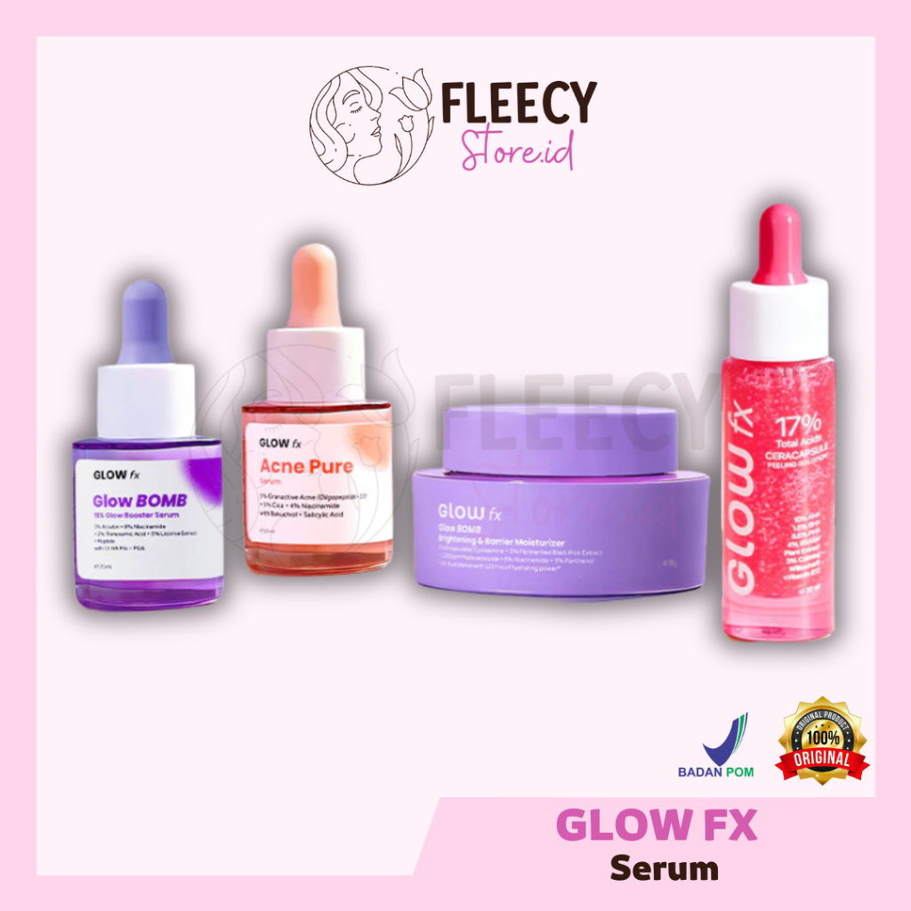 Jual GLOW FX Glow Bomb Booster Serum | Acne Pure Serum | CeraCapsule ...