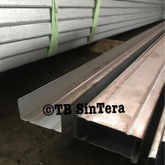 Jual CNP BAJA RINGAN C 75 / Kanal C Galvalum / Kaso C75 / Atap Kanopi ...