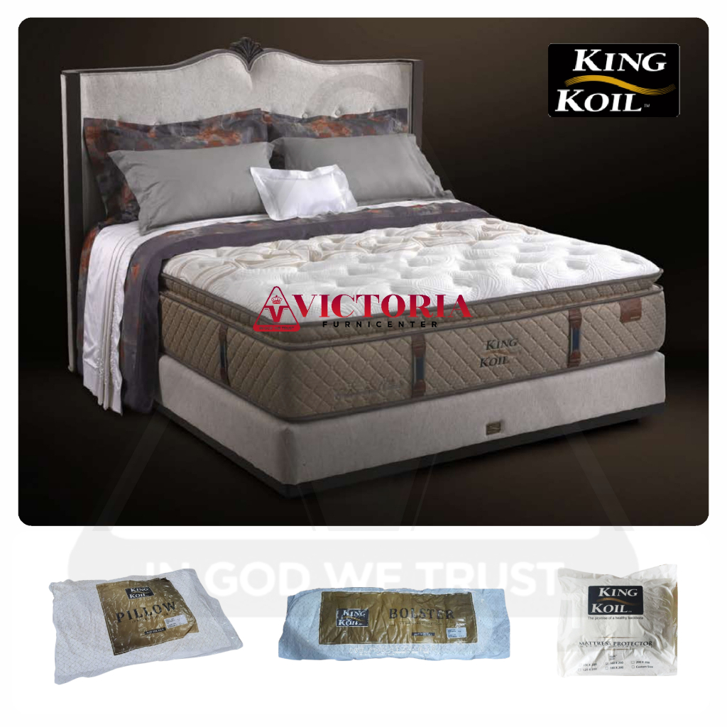 Jual King Koil International Classic Fullset Set 180 x 200 180x200 ...