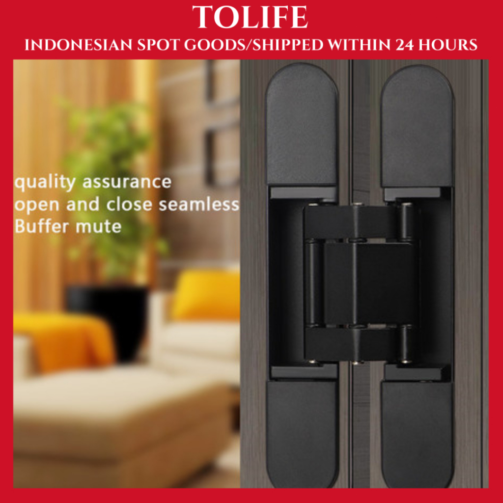 Jual Engsel Pintu Tersembunyi 1 Set Kit Alat Pemasangan Pintu Kabinet ...