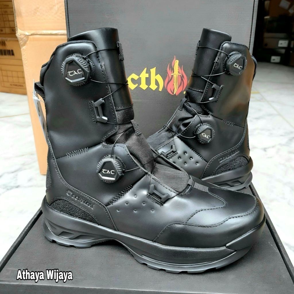 Jual Sepatu PDL Tali Putar Parabellum Tactical Stecu Orca Double Putar ...