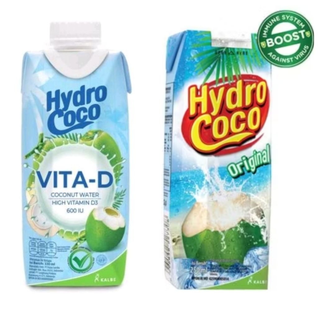 Jual HYDRO COCO Original / VITA-D 330mL | Shopee Indonesia