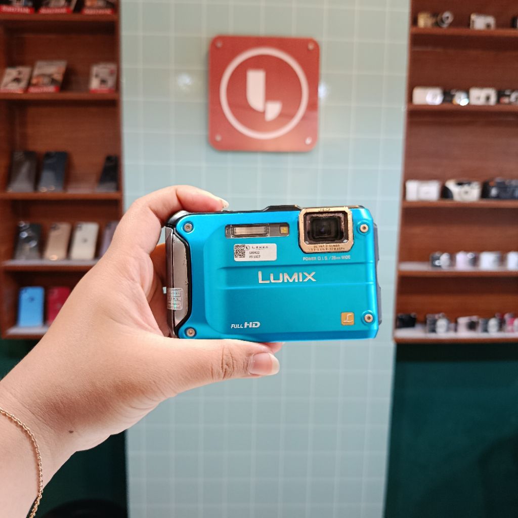 Jual DIGICAM LUMIX DMC FT3 BLUE FULLSET | Shopee Indonesia