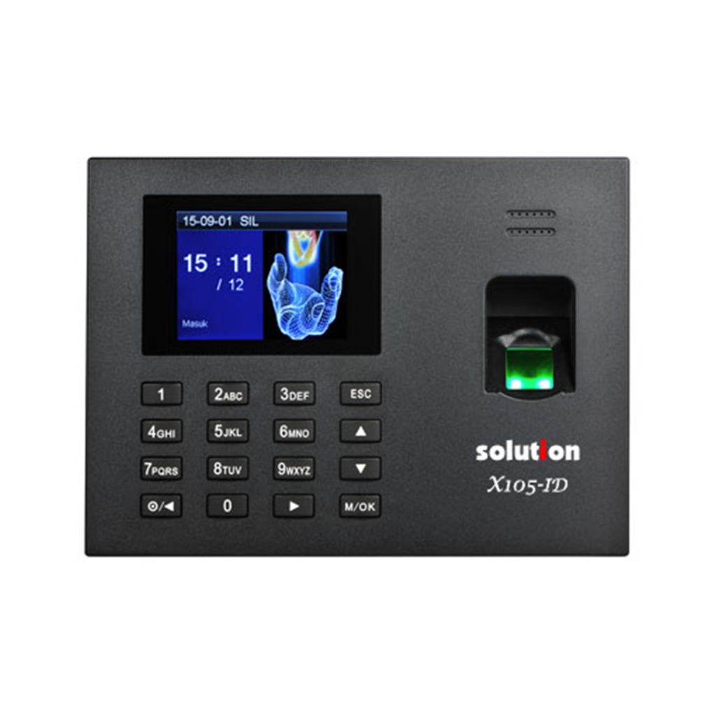 Jual Solution X105ID Mesin Absensi Sidik Jari Fingerprint Kartu RFID ...