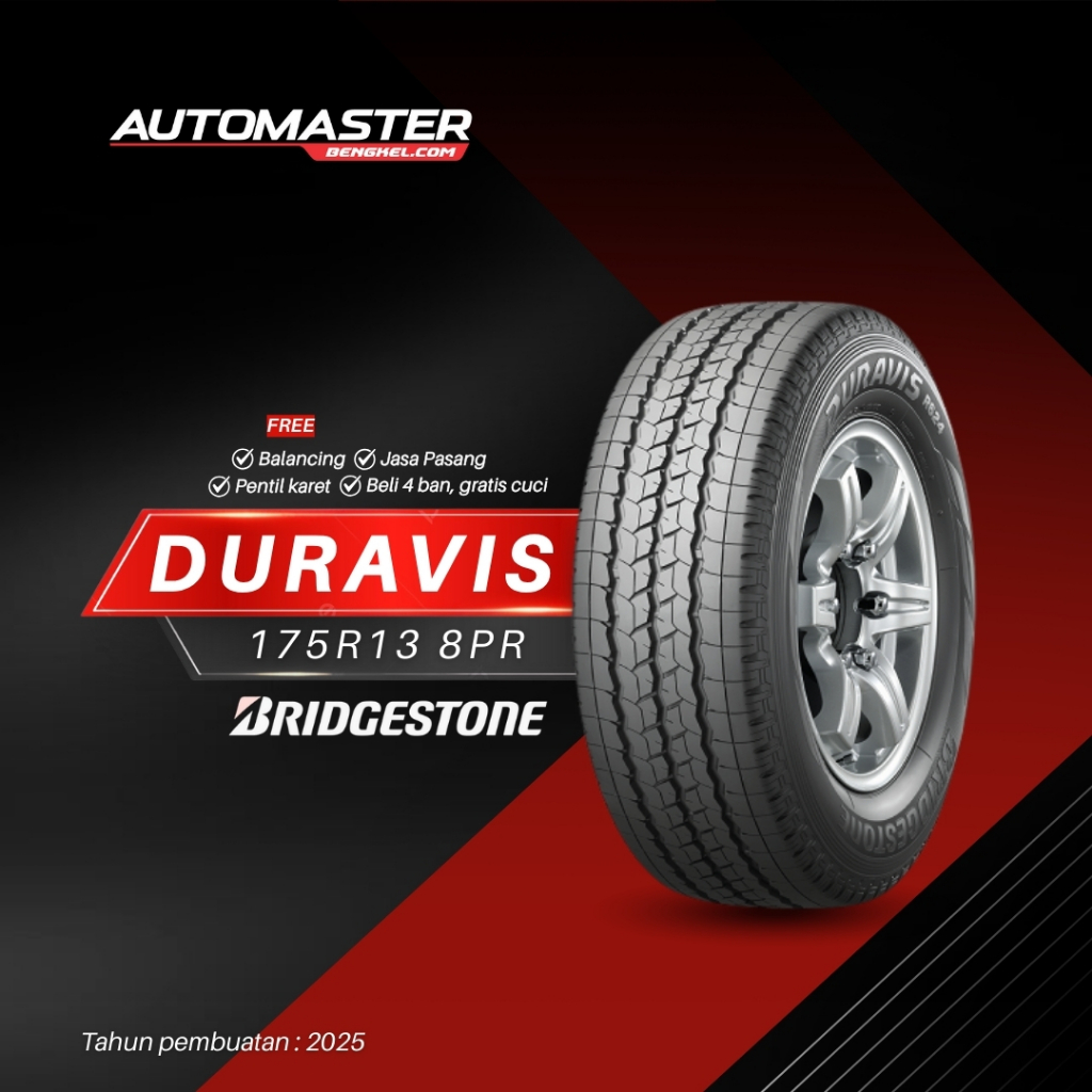 Jual Ban Mobil Grand Max Carry SS, Kijang | Bridgestone DURAVIS R624 ...