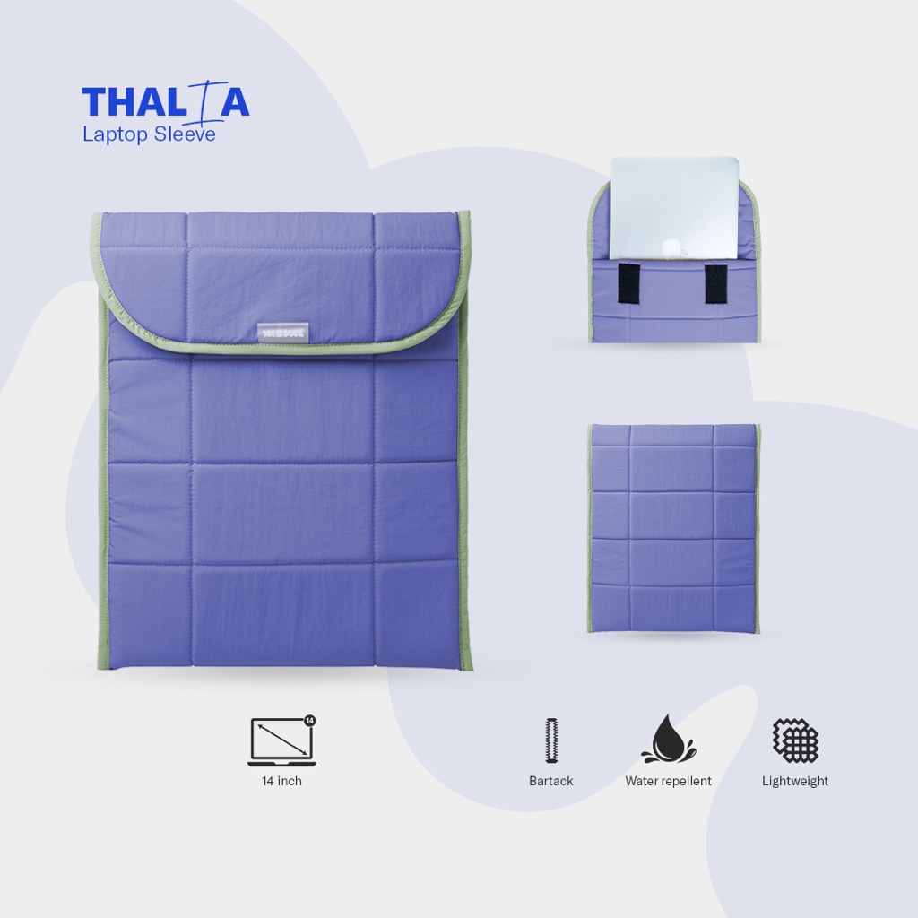 Jual Tas Laptop - Thalia Laptop Case 14 Inch - Laptop Sleeve - Visval ...