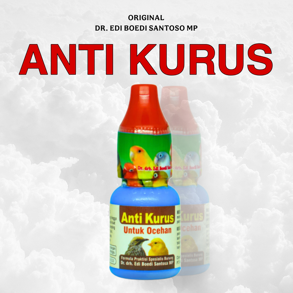 Jual ANTI KURUS ORIGINAL DR EDI OBAT BURUNG KURUS NYILET LESU DLL ...