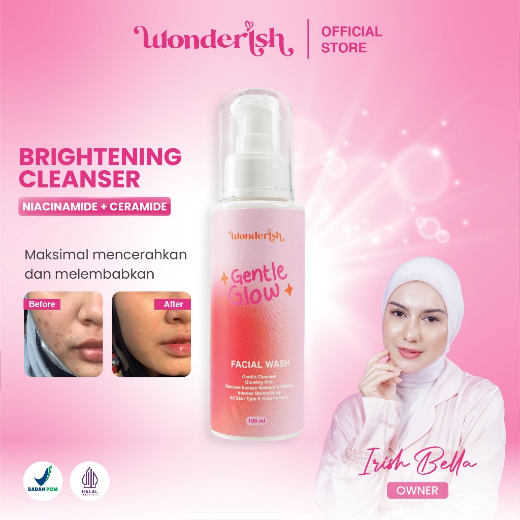 Jual Wonderish Facial Wash - Sabun Cuci Muka Wonderish By Irish Bella ...
