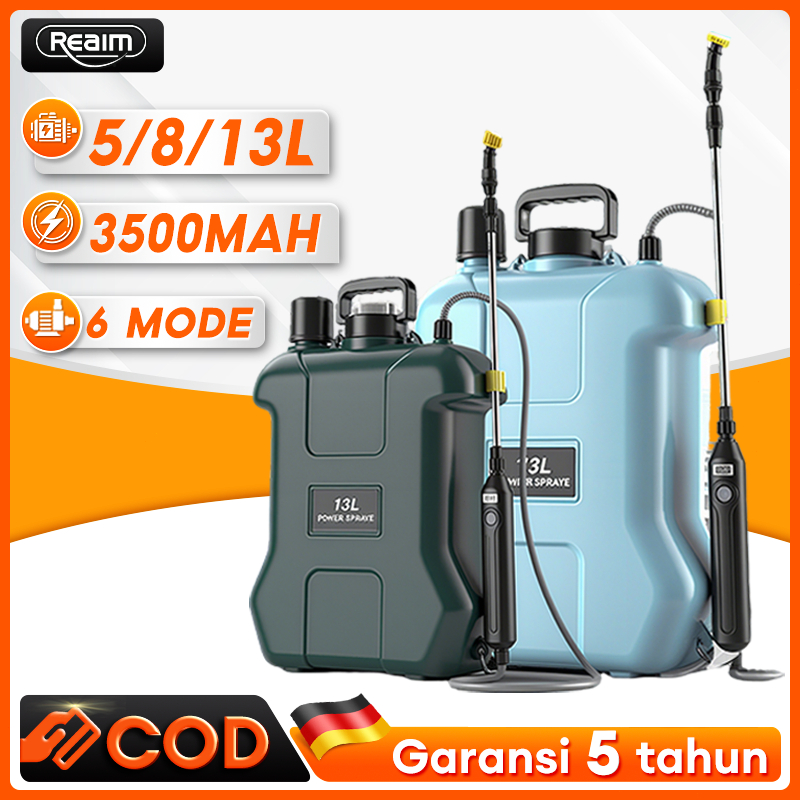 Jual REAIM Semprotan Tanaman Elektrik 5/8/13L Sprayer Elektrik Tangki ...