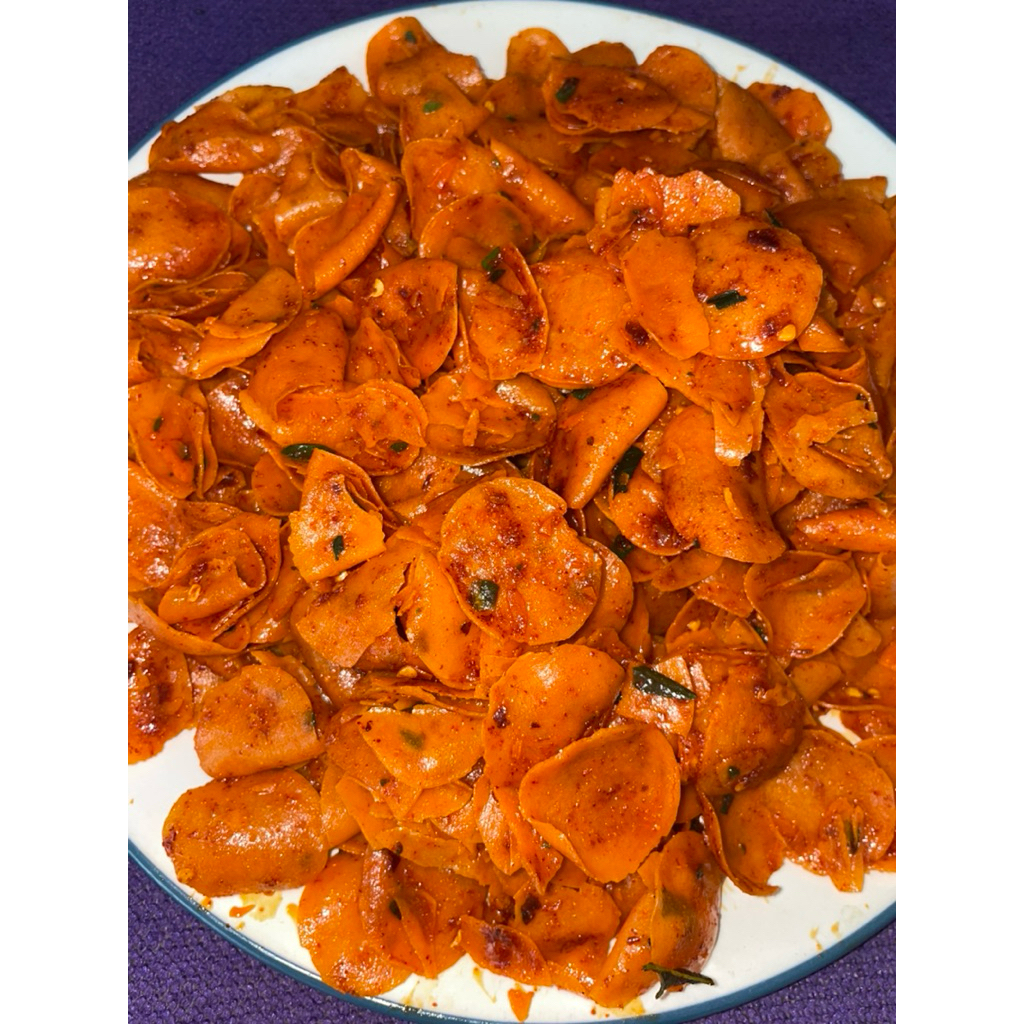 Jual MORING SHASA 500gr / Moring Pedas / Cimol Kering / Keripik Moring ...