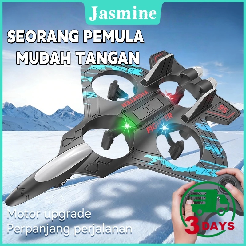 Jual READY Mainan Pesawat Terbang 2.4G EPP Stunt Remote Control Led ...