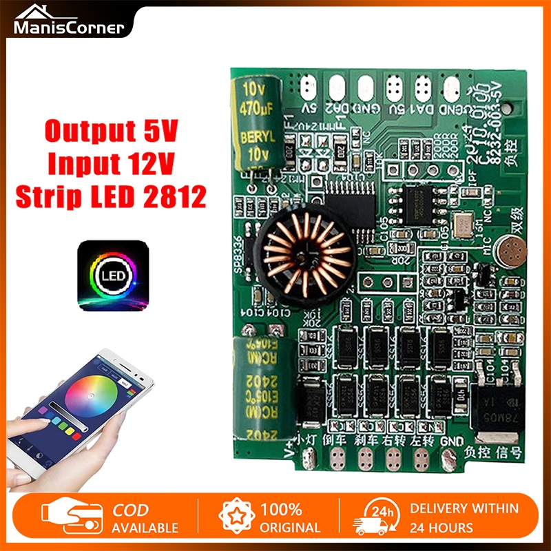 Jual Modul LED DMX RGB Bluetooth 210 Mode Warna MODUL LED DMX 5V 1A ...