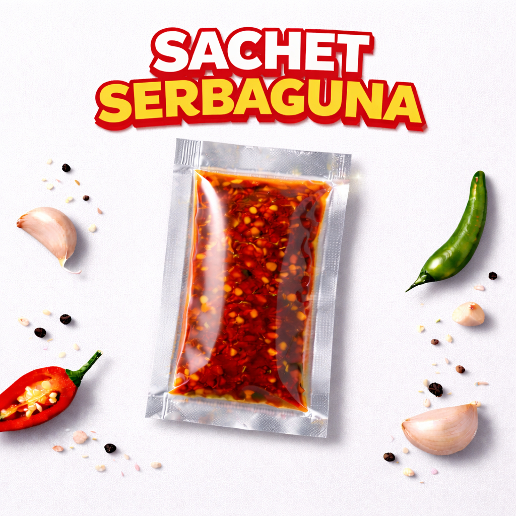 Jual Plastik Kemasan Sambal Plastik Chili Oil Bumbu Instan Plastik ...