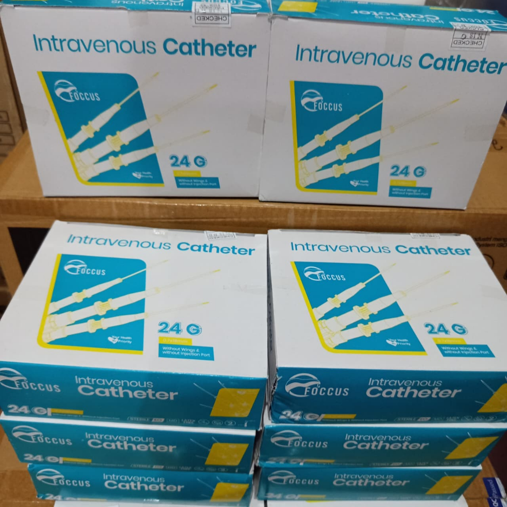 Jual INFLO I.V Catheter 24g Foccus (PerBOX) | Shopee Indonesia