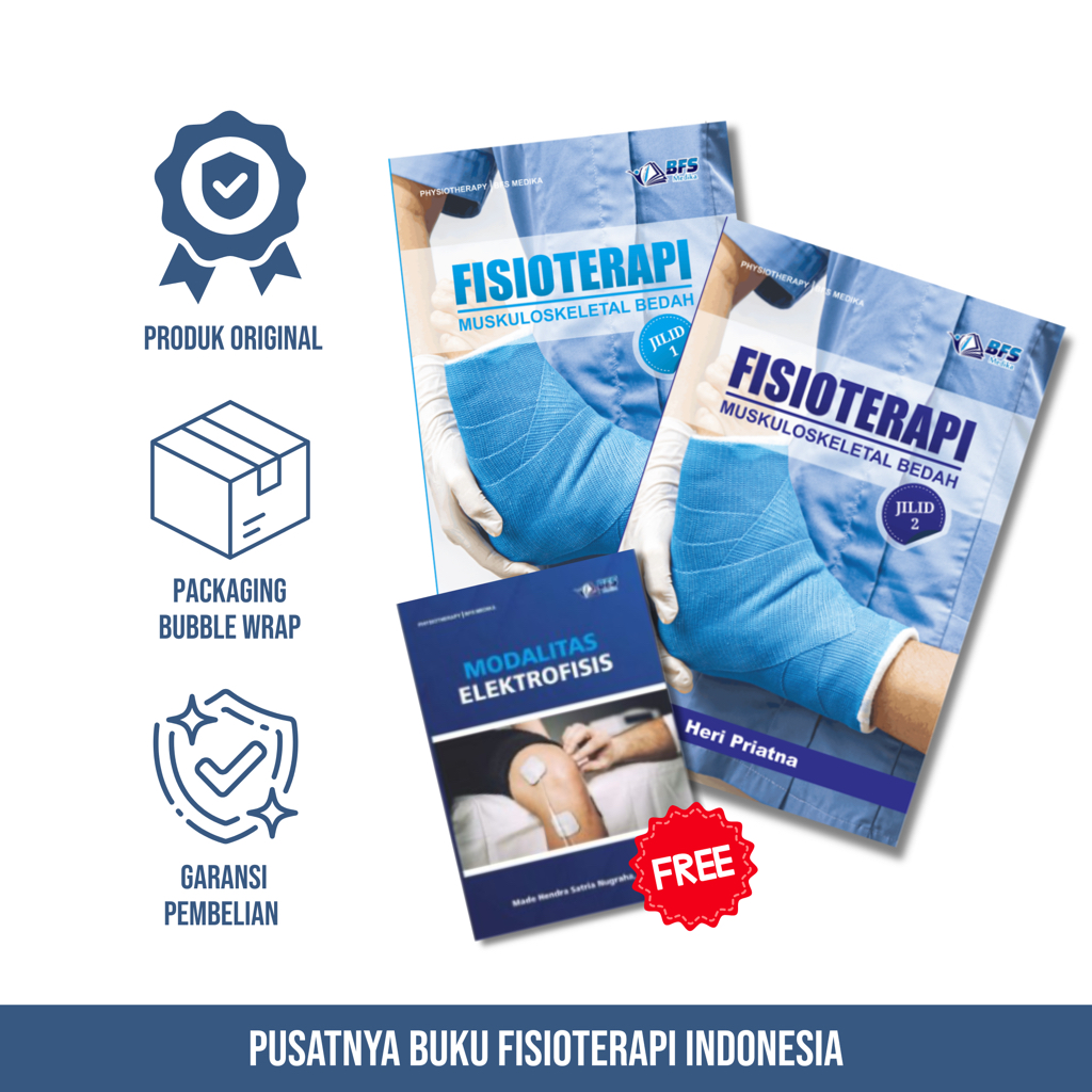 Jual Paket Fisioterapi muskuloskeletal Bedah Jilid 1 & 2 (FREE Buku ...