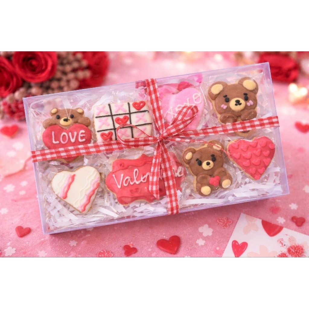 Jual VALENTINE COOKIES MIKA BOX | Shopee Indonesia