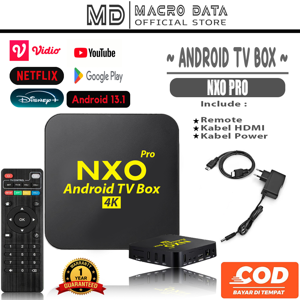 Jual NXO TV Box Android 4K 5G Android 13 Ram 16GB Rom 256GB WiFi 5G/2 ...