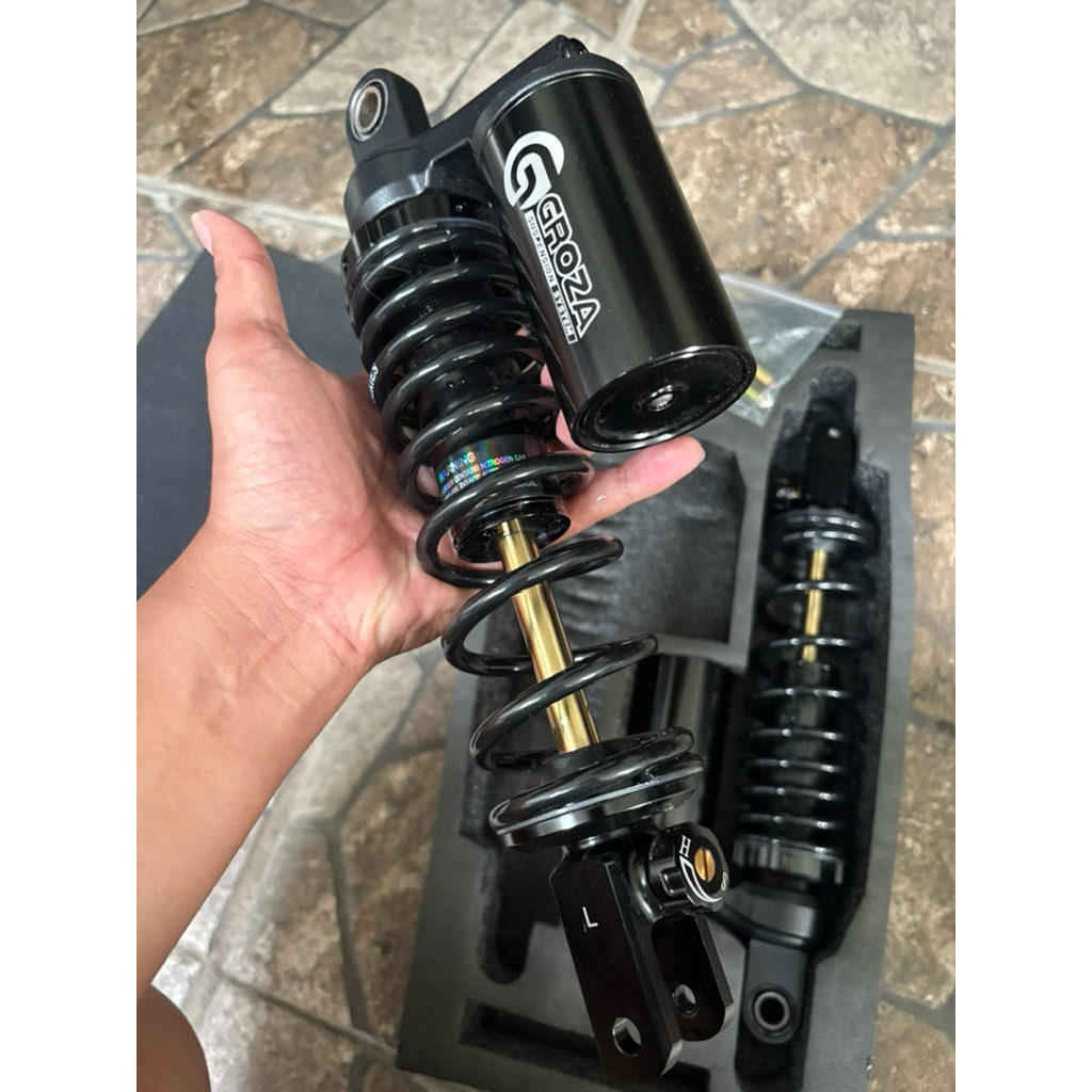 Jual shock groza belakang xmax nmax pcx aerox 310mm | Shopee Indonesia