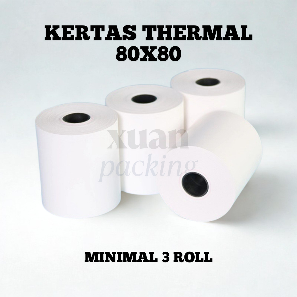 Jual Kertas Thermal 80X80 Terlengkap & Harga Terbaru Juni 2026 | Shopee ...