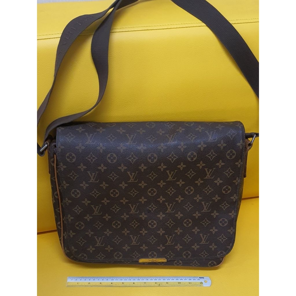 Jual tas kerja/tas laptop kulit merk LV/Louis Vuitton | Shopee Indonesia
