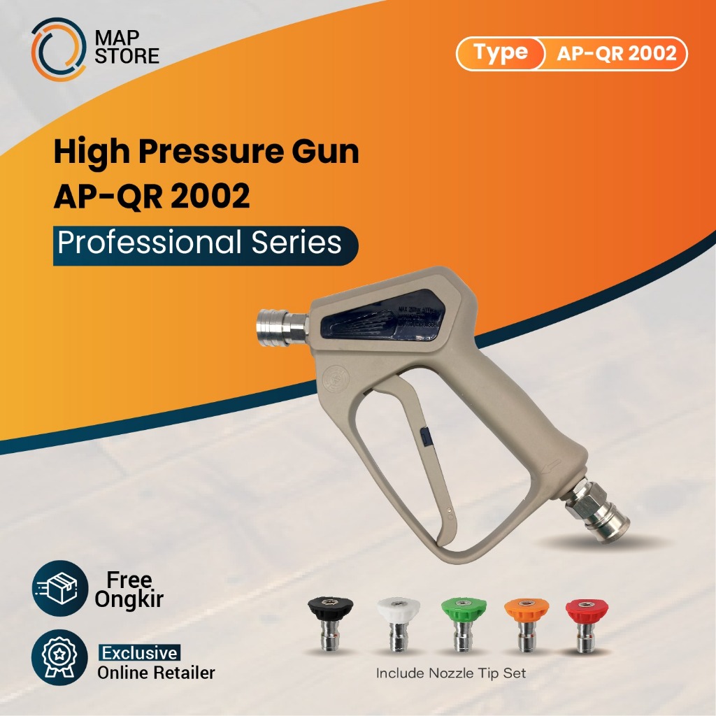 Jual Gun Jet Cleaner QRJ 250 Bar Gun Sprayer M22 x 14 1/4" Autopramie ...
