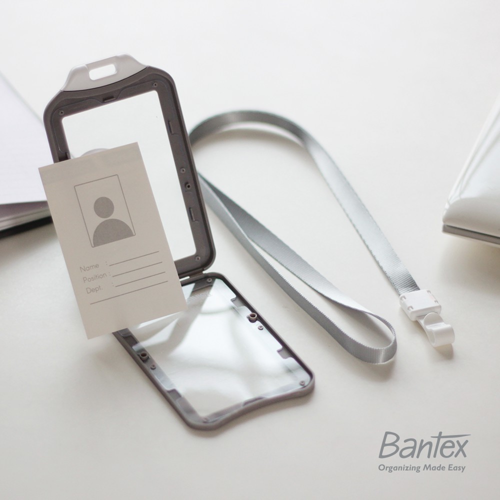 Jual [Bantex Surabaya] Bantex ID Card Holder Dual Side / Dua Sisi ...