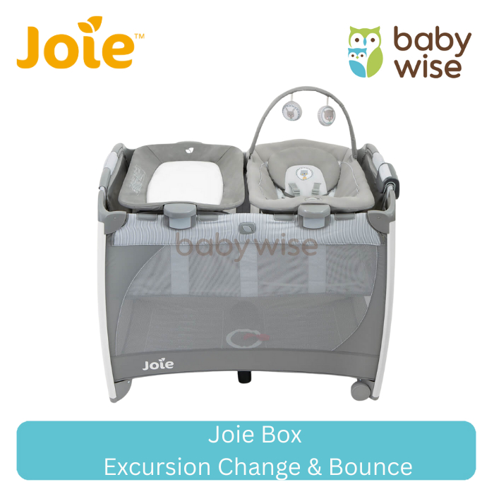 Jual Joie Baby Box / Travel Cot Excursion Change & Bounce - Box Bayi ...