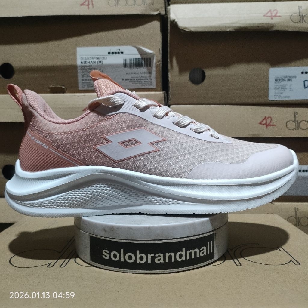 Jual SEPATU RUNNING LOTTO ESMERALDA_SOFTPINK/LOTRU250302P | Shopee ...