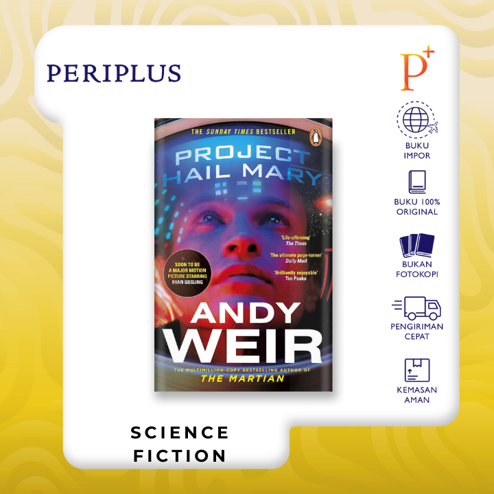 Jual Project Hail Mary (UK Version) by Andy Weir - 9781529157468 ...