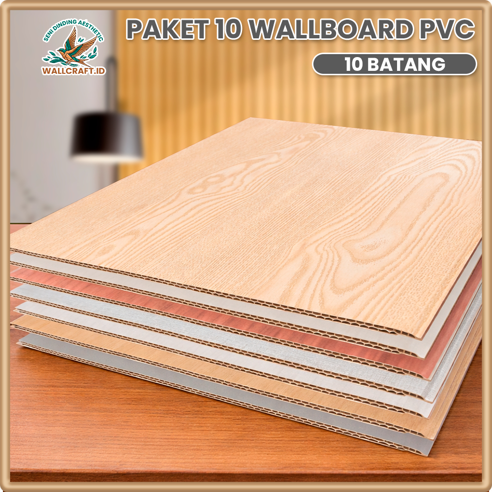 Jual 10PCS - Wallboard Dinding Pvc | Wallboard WPC | PVC Wallboard PVC ...