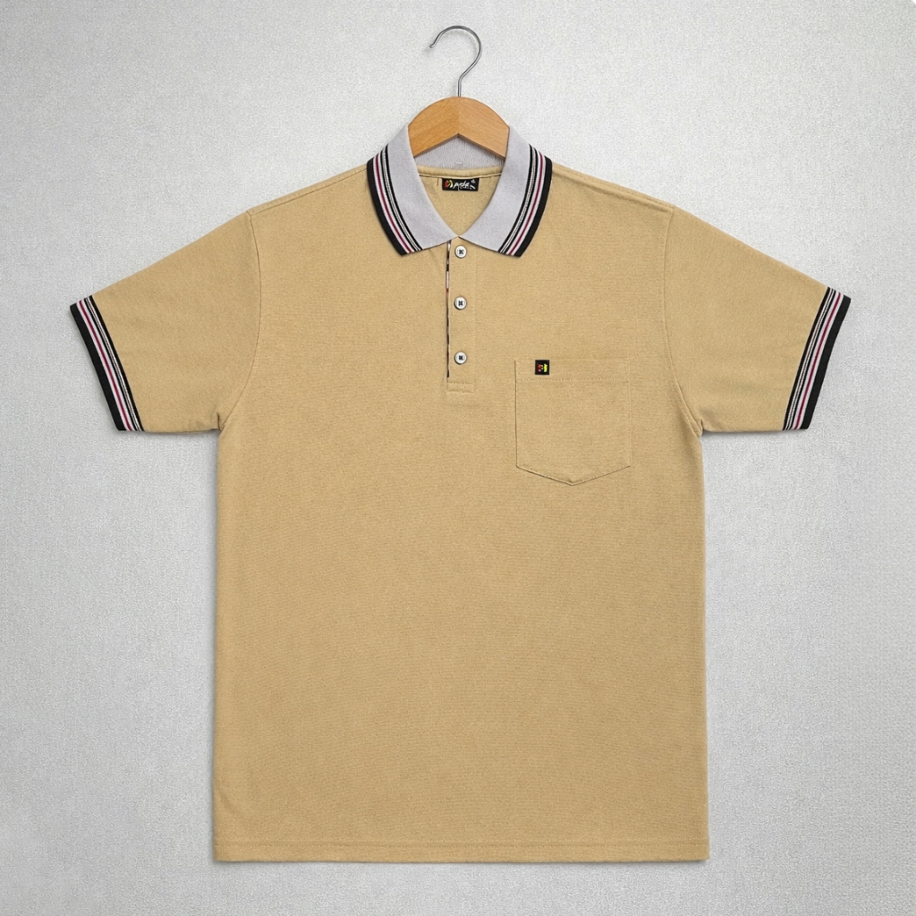 Jual Noveli wear - Kaos Kerah Pria | Polo Shirt Distro Saku Motif Polos ...
