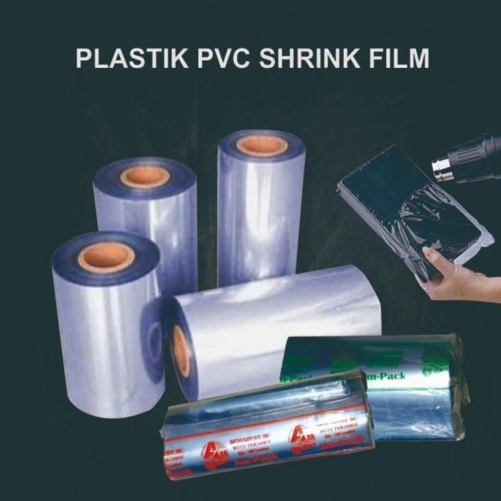Jual plastik shrink/plastik segel/pvc shrink/plastik parcel berat ...