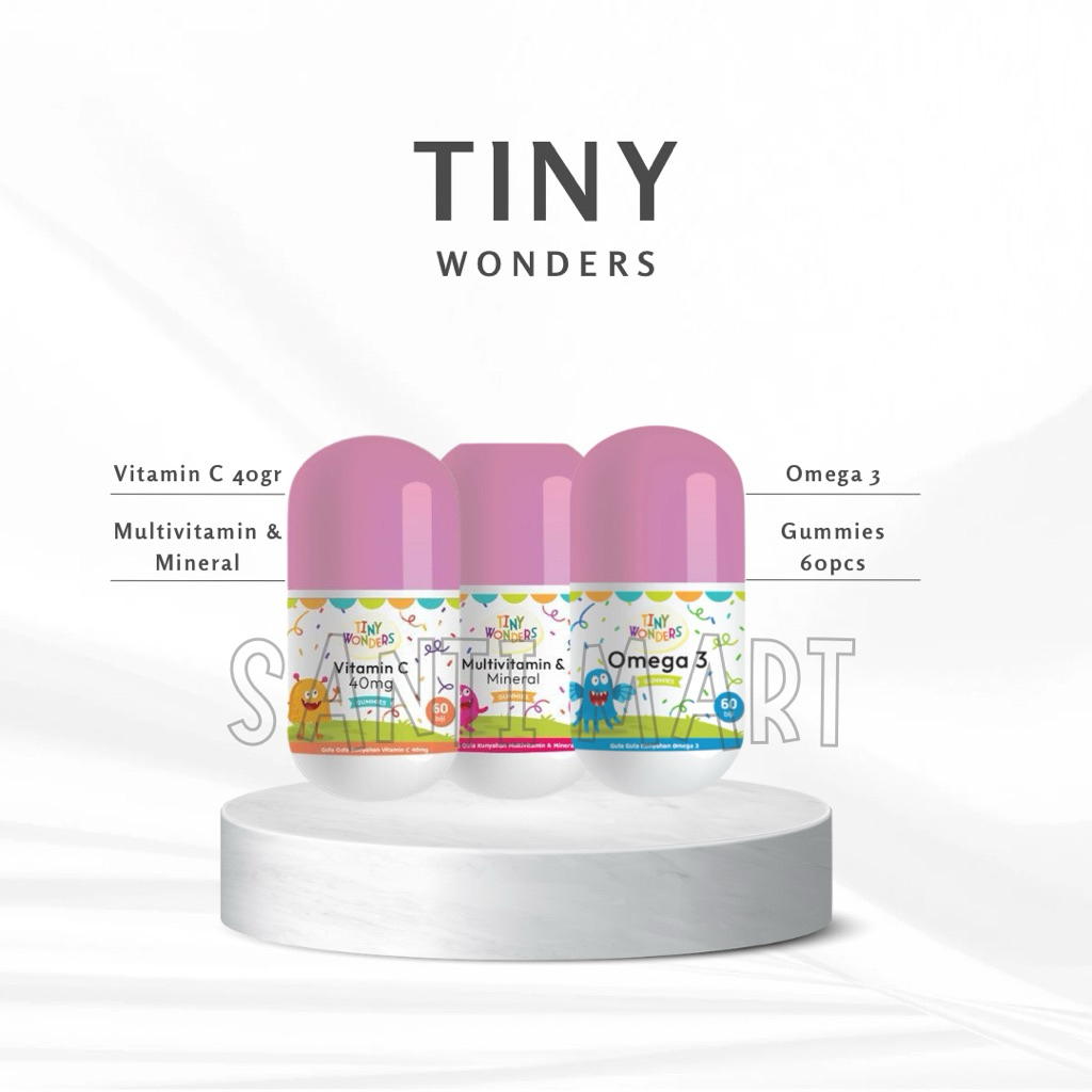 Jual (SANTI MART) MALAYSIA Tiny Wonder isi 60 tablet Multivitamin ...