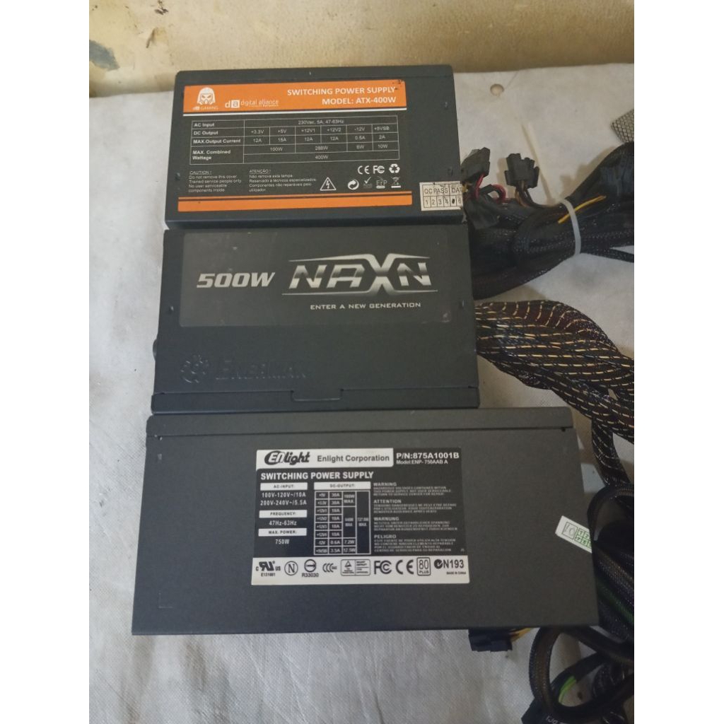 Jual Power Supply PC 750W | Power Supply PC 500W | Power Supply PC 400W ...