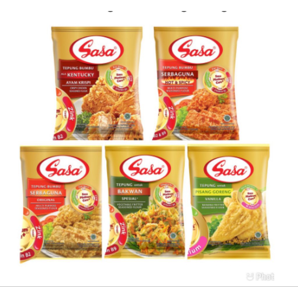 Jual Sasa tepung bumbu 90gr 10 sachets exp August 2026 | Shopee Indonesia