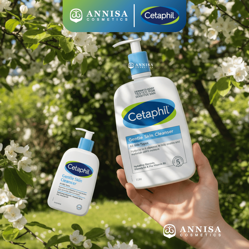 Jual Cetaphil Gentle Skin Cleanser 473 ML | 1000 ML dengan Niacinamide ...