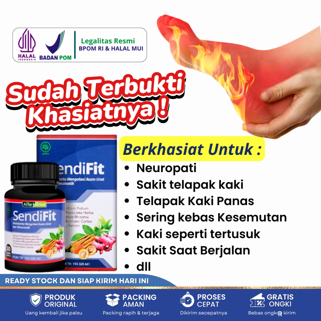 Jual Obat Neuropati Diabetik, Obat Kaki Panas Terasa Terbakar Kesemutan ...