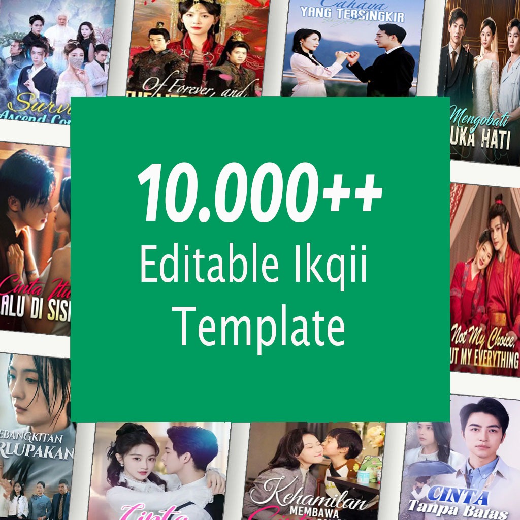 Jual Ikkqii Template Langganan Siap Pakai 10.000++ Template Garansi ...