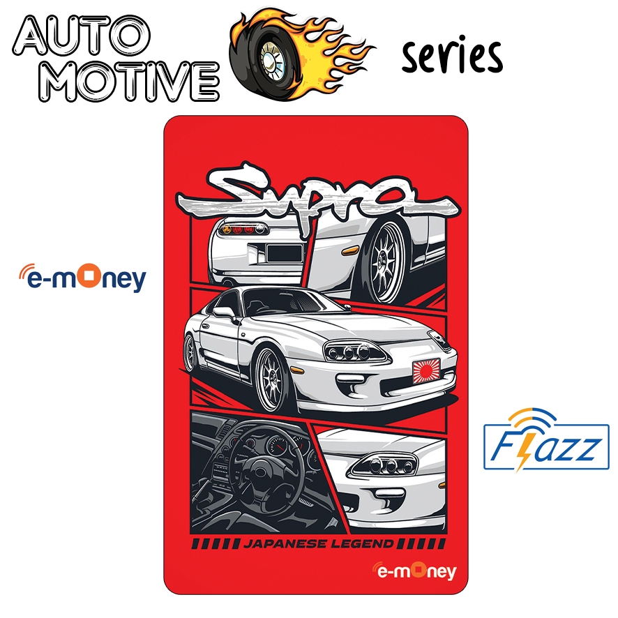 Jual Emoney / Flazz Gen 2 Custom Edisi Otomotif Mobil Toyota Supra ...