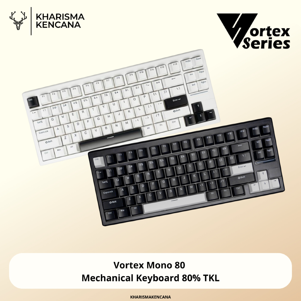 Jual VORTEXSERIES Mono 80 Keyboard Gaming Mono Series | Shopee Indonesia