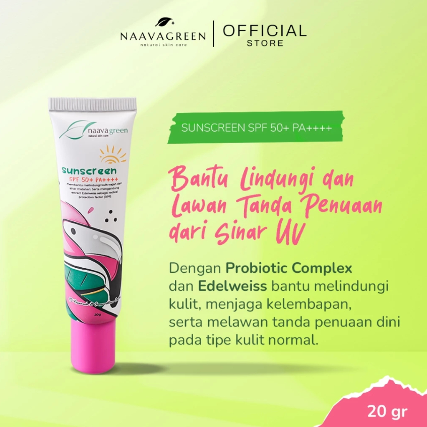 Jual [100%ORI] NAAVAGREEN TIRAI / SUNBLOCK / SUNSCREEN - NAVAGREEN ...